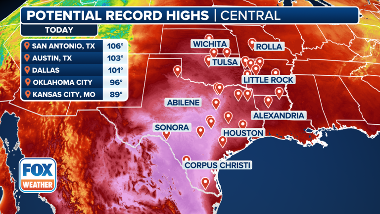 Daily Weather Update from FOX Weather: Severe weather eyes millions in ...