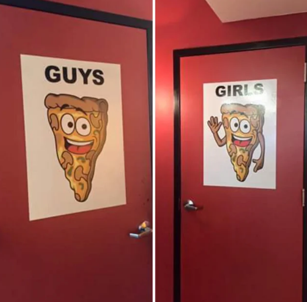 39 Needlessly Gendered Bathroom Signs That Made Me Sigh Heavily And Go ...