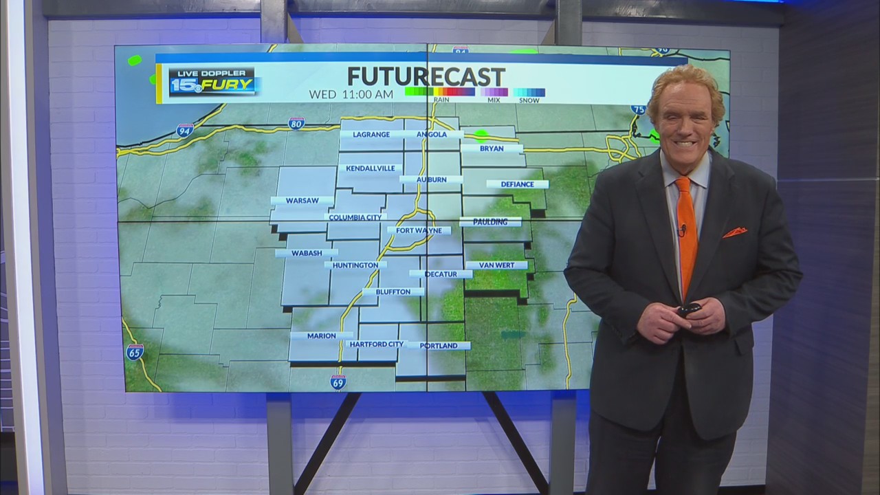 Fog lifts through mid-morning with showers and storms building this ...