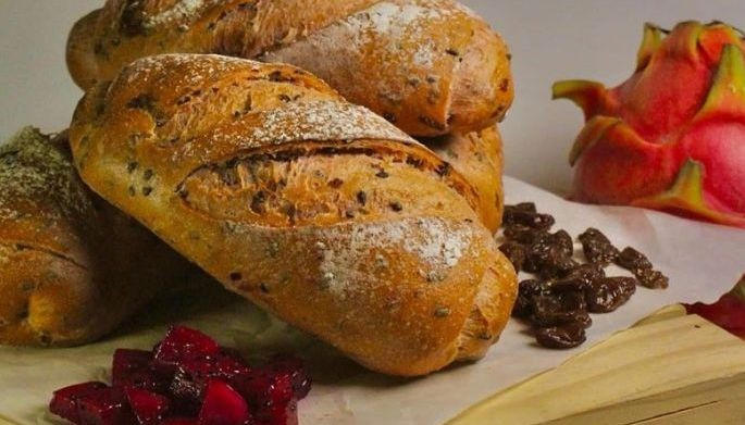 Recipe: Dragon Fruit Bread