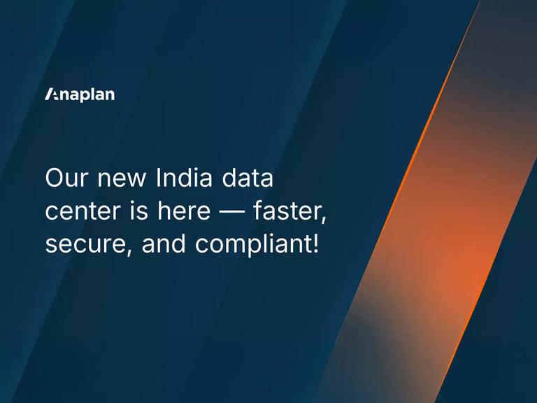 Anaplan expands operations in India: New local data centre designed for ...
