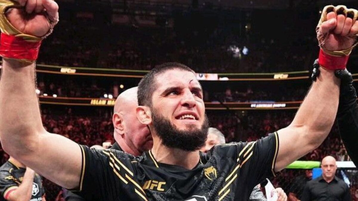 Islam Makhachev Vacates Lightweight Gold as Ilia Topuria vs. Charles ...
