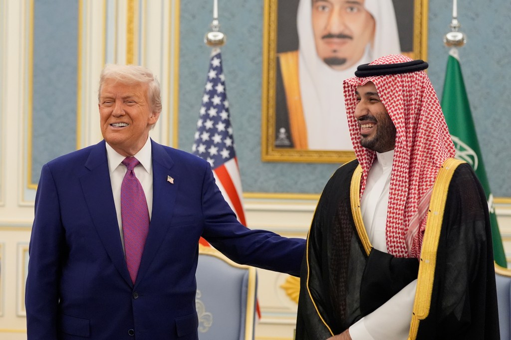 Trump fawns over Saudi crown prince Mohammed bin Salman