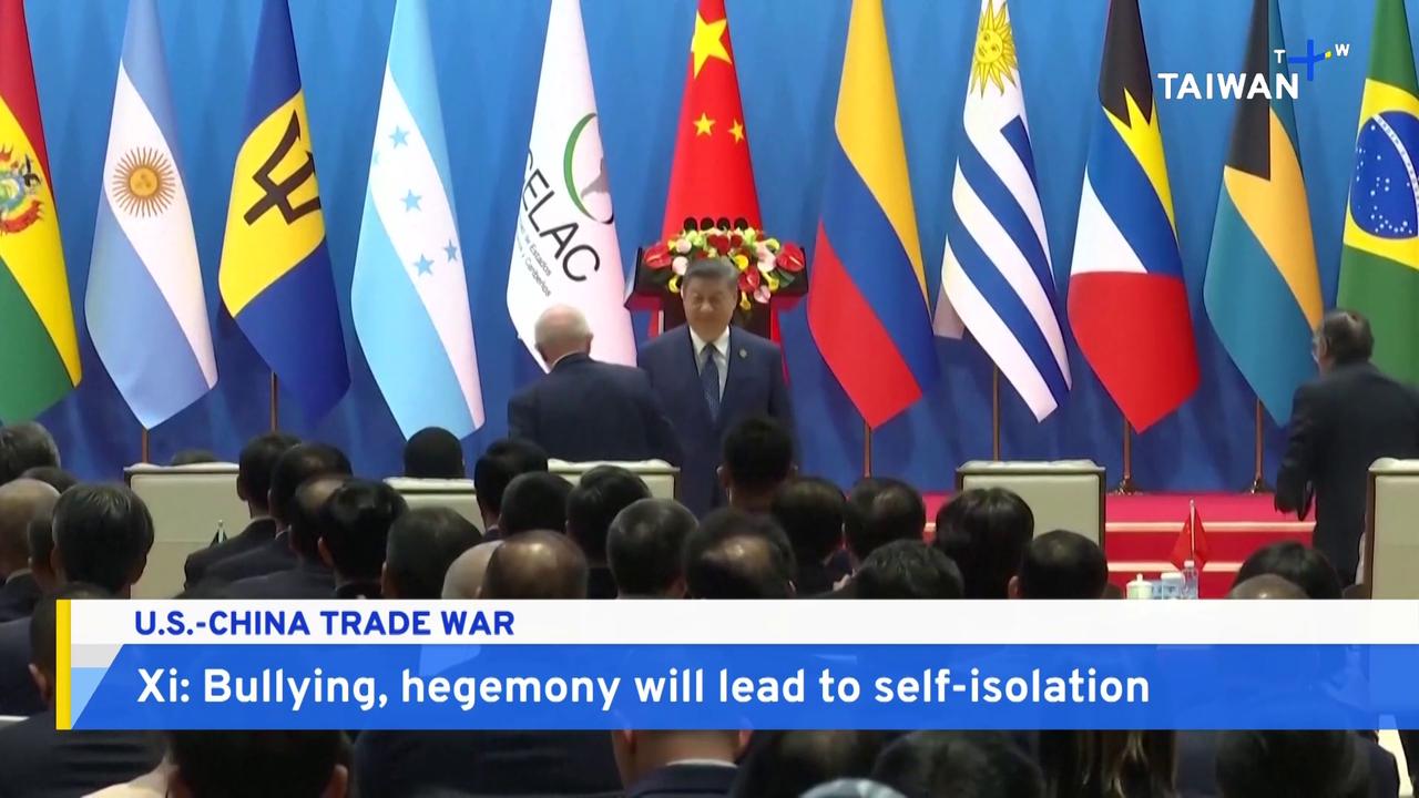 China's Xi Blames U.S. for 'Bullying' in Swipe at Trade War ...