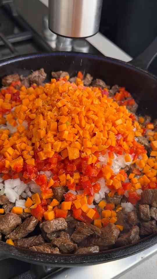 UNA DE MIS COMIDAS FAVORITAS, a mi manera! 🥩🥔