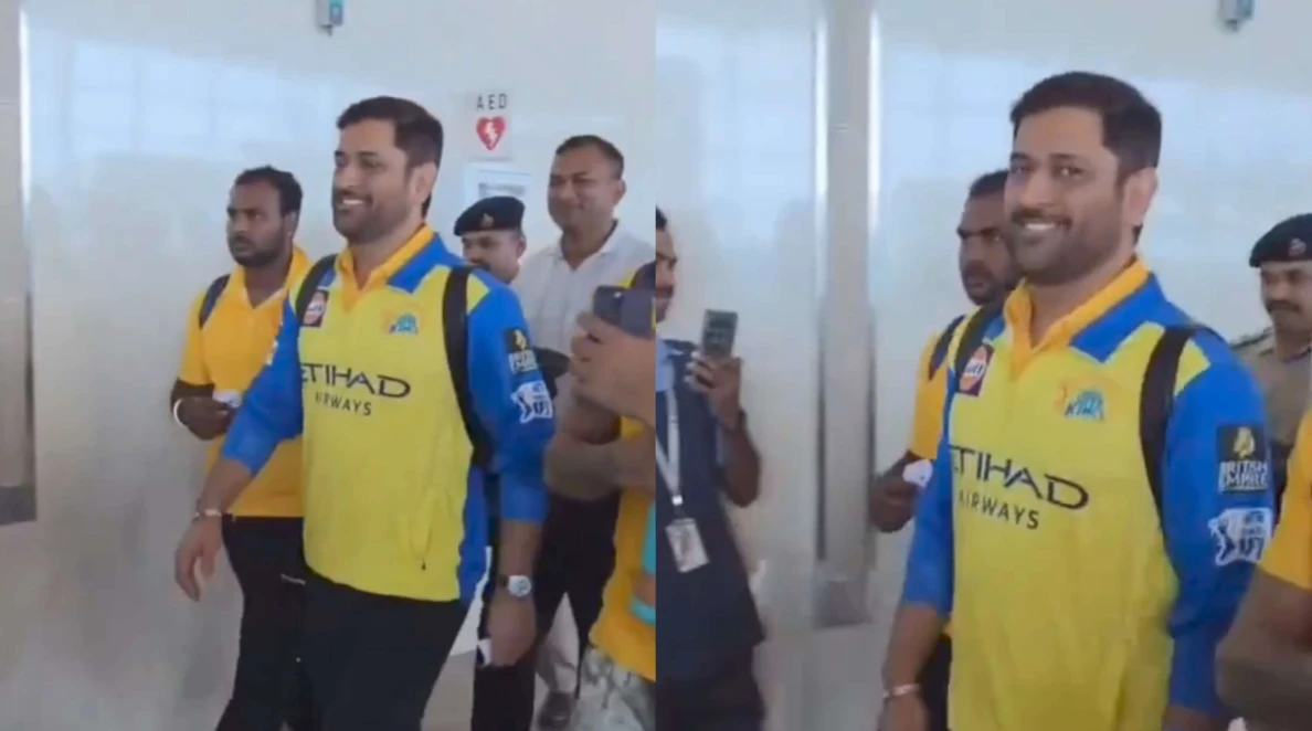 Watch: MS Dhoni’s Adorable Reaction to ‘Thala’ Chant Melts Hearts Online
