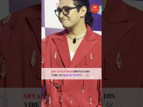 Aryan Katoch made a stylish splash at the Hai Junoon music event
