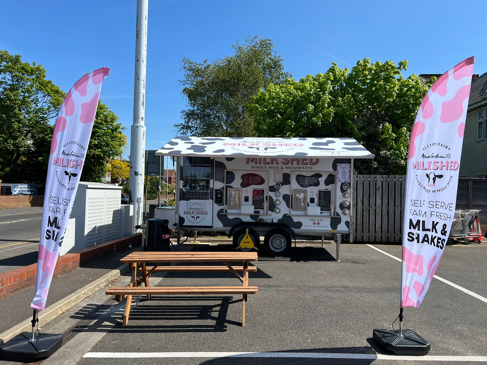 Record-breaking 24/7 Milk Shed milkshake vending machine opens at this ...