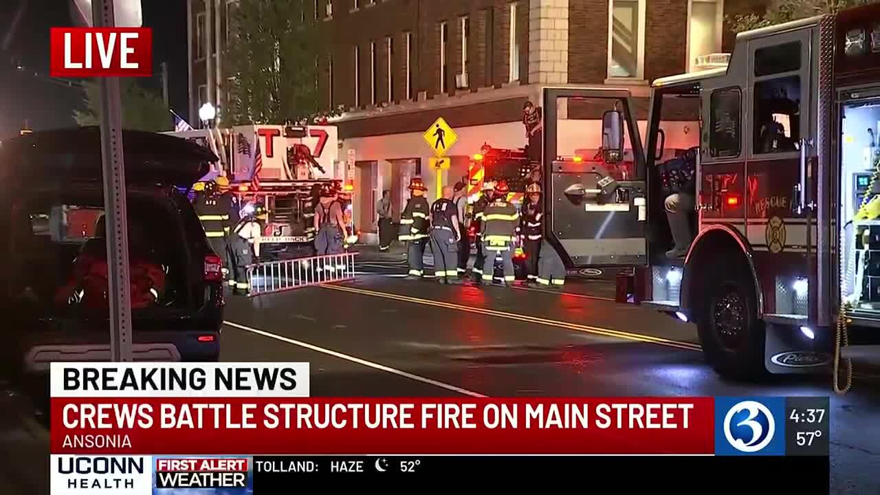 Fire in Ansonia forces evacuation of 24 apartments