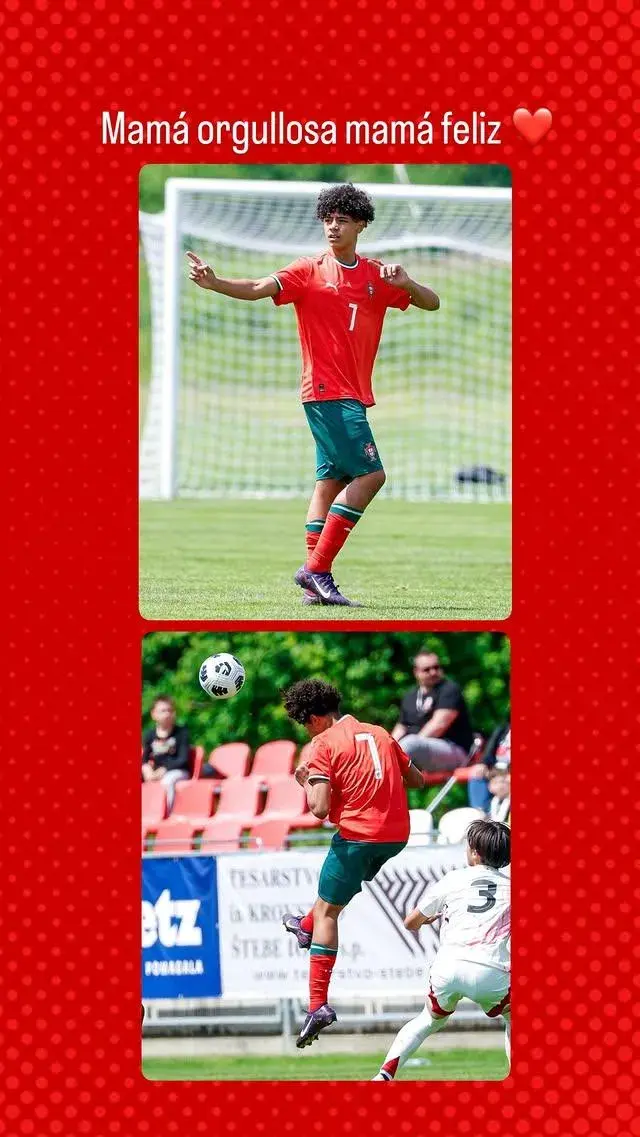 "Mamã orgulhosa": Georgina Rodríguez rendida ao talento de Cristianinho