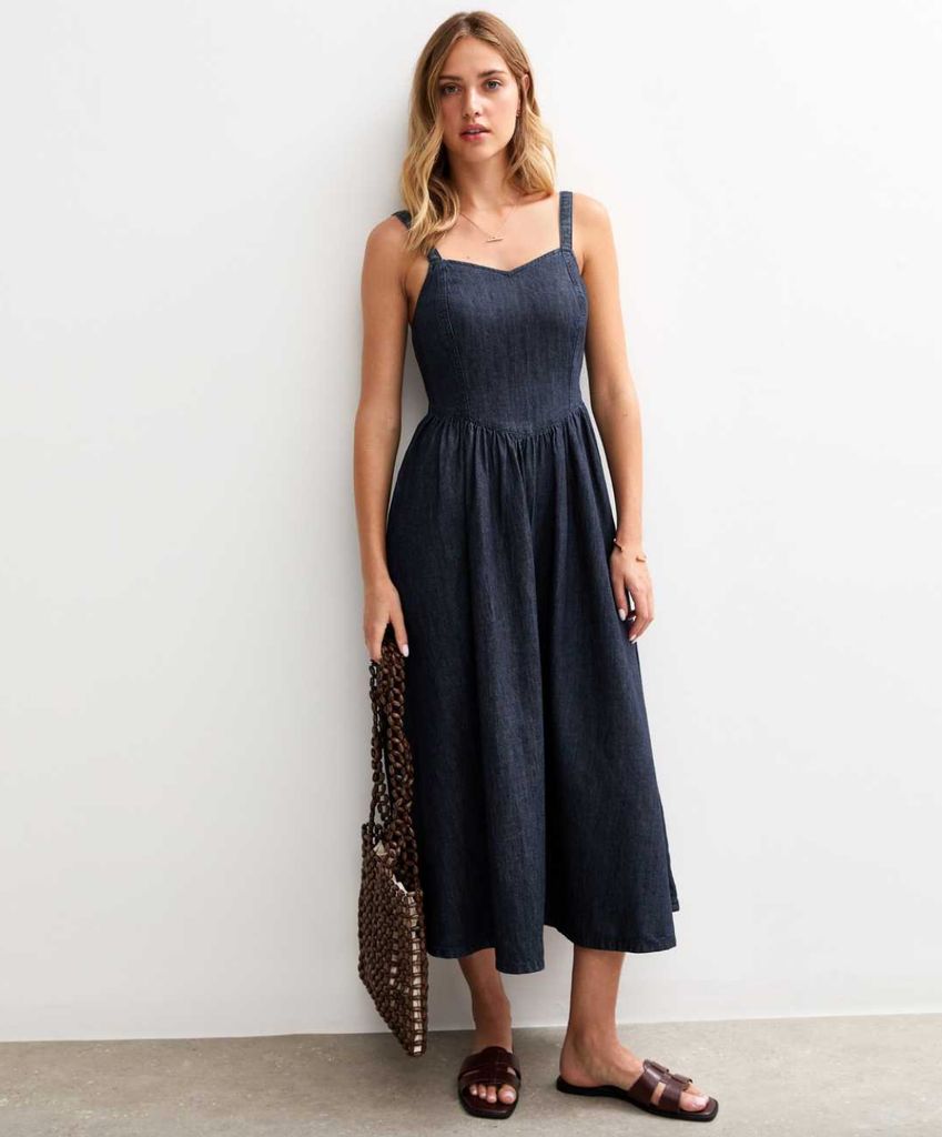 10 trendy and timeless denim dresses that are perfect for women of any age