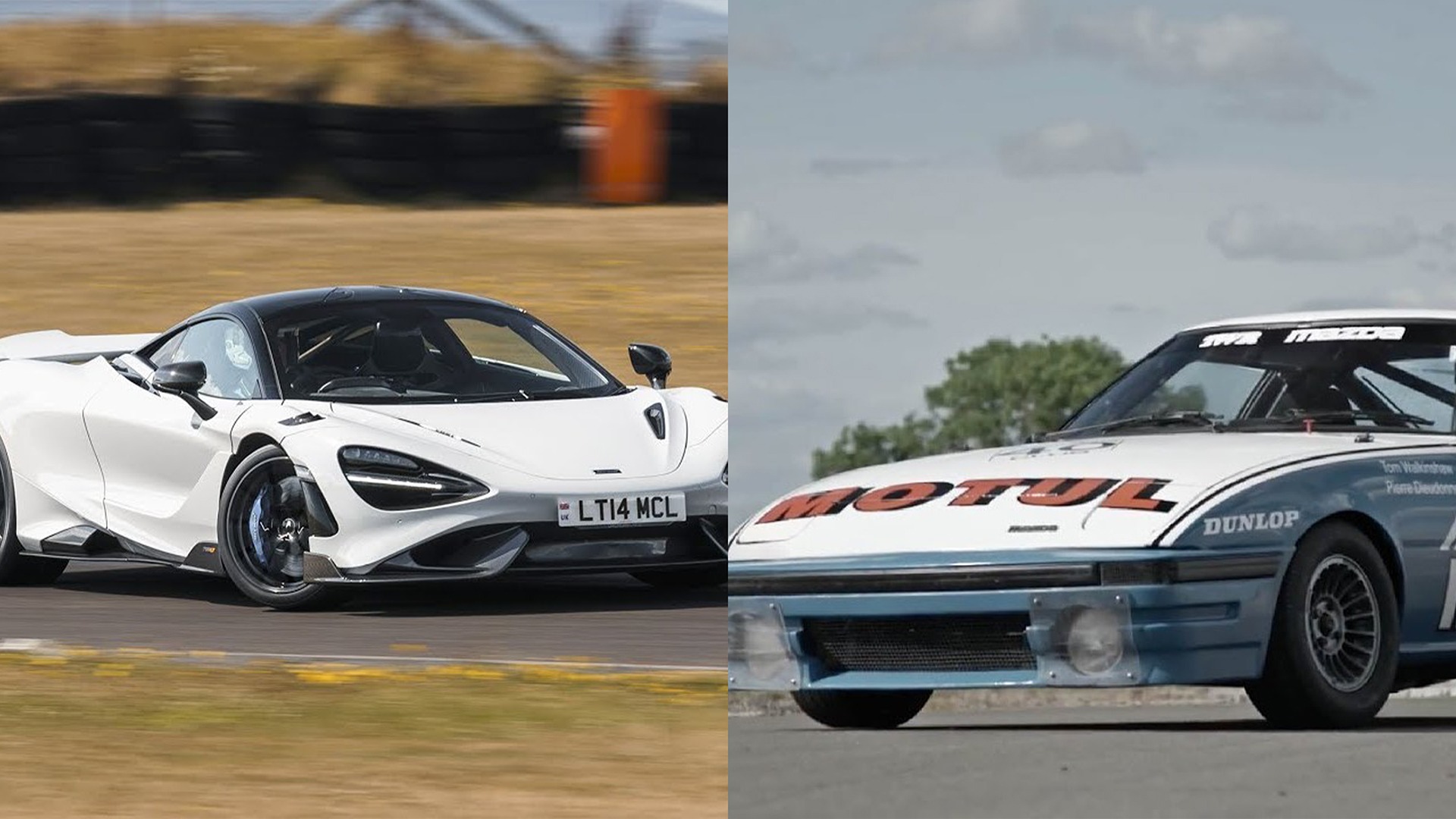 McLaren 765LT vs Mazda RX-7