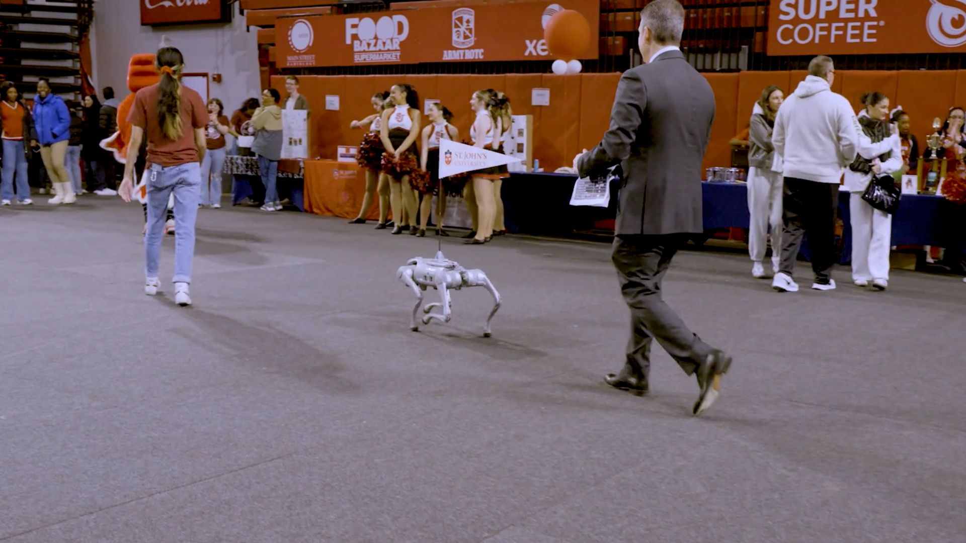 Thunder Paws: Students give robot dog playful personality using AI ...