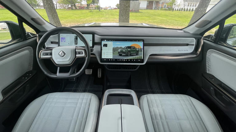 2025 Rivian R1T Tri Review: Three Motors And Max Battery Make Life ...