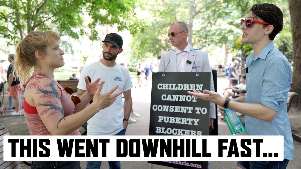 Trans Activist Snaps During Puberty Blockers Debate