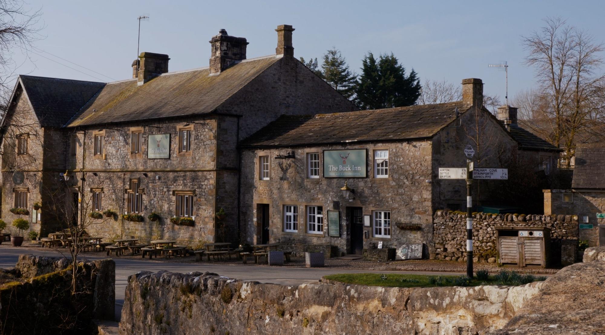 The Buck Inn: Famous Yorkshire Dales attraction in picturesque Malham ...