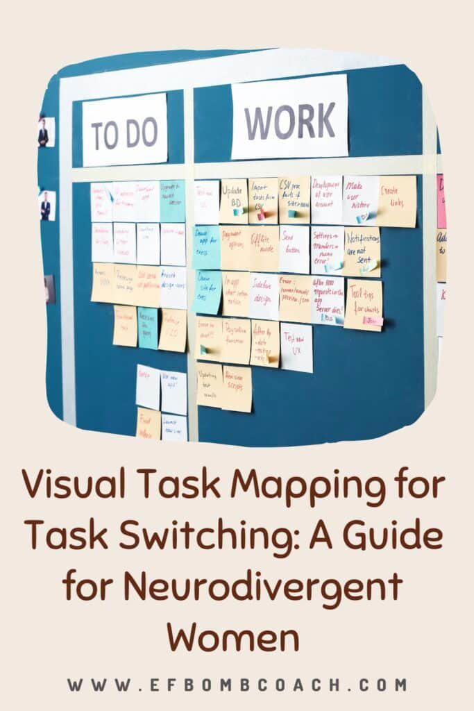 Visual task mapping for task switching: A guide for neurodivergent women
