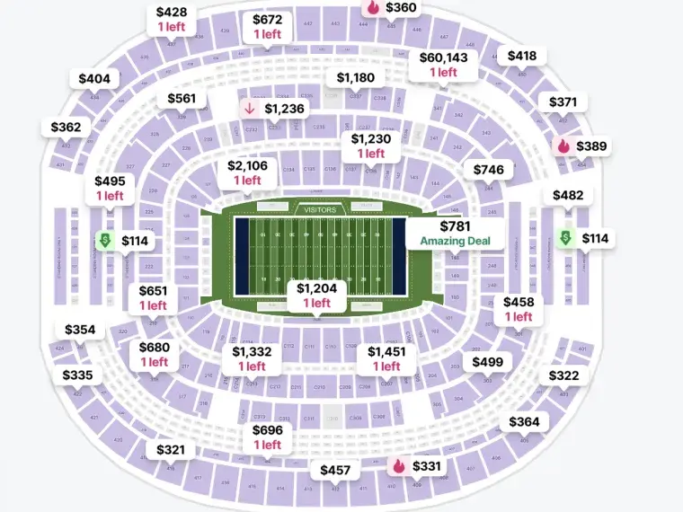 Cowboys vs. Chiefs Thanksgiving game tickets 2025: Best prices, date ...