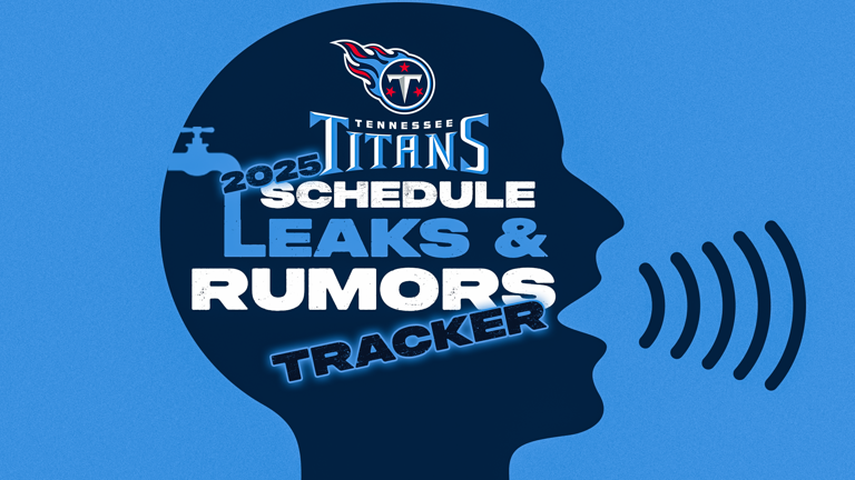 Tennessee Titans 2025 NFL schedule release live updates: Leaks, time ...