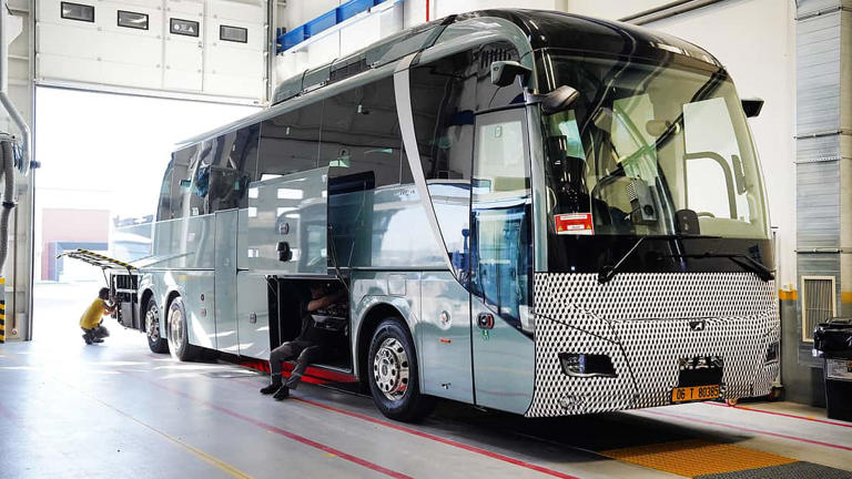 MAN Lion’s Coach E: Das ist der erste elektrische Reisebus Europas