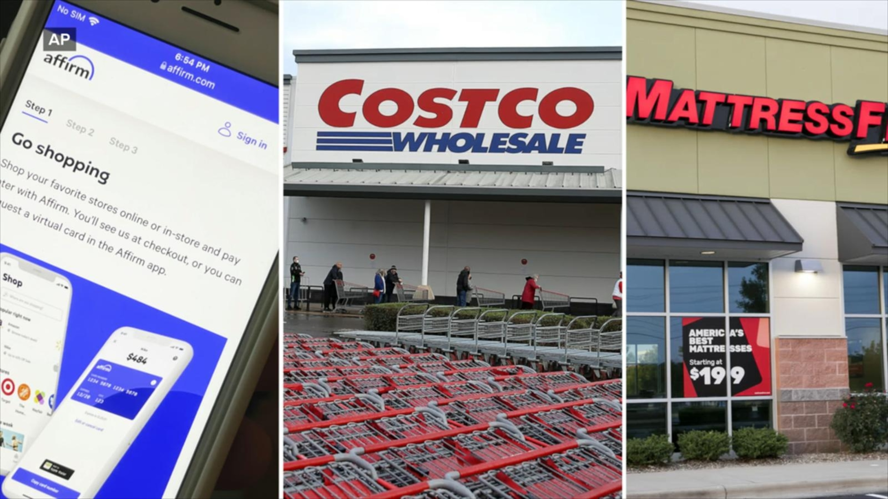 Costco, Mattress Firm offer buy now, pay later option for shoppers