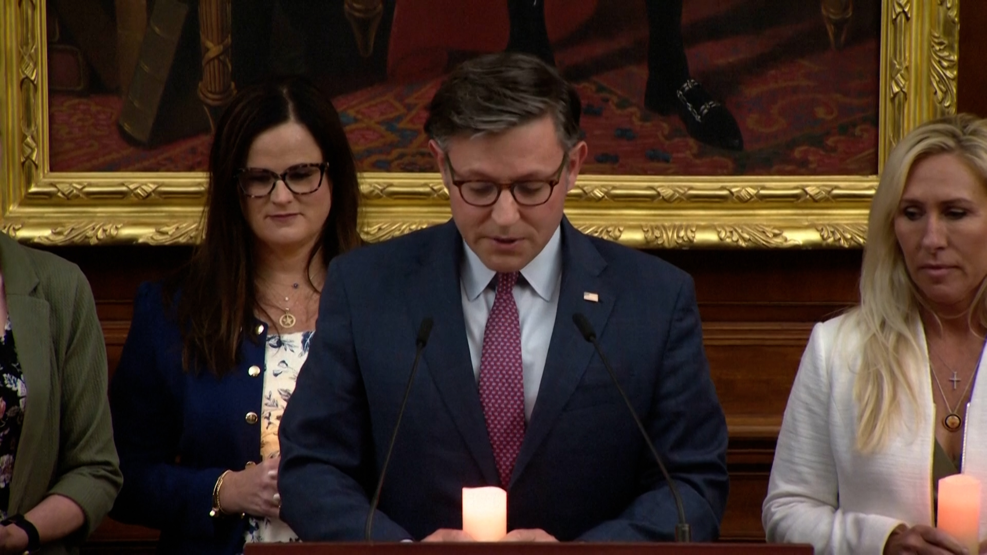 House Speaker Johnson Leads Vigil Honoring Fallen Officers