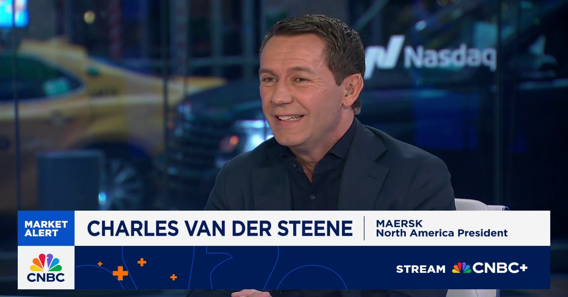 We're ready to reintroduce capacity on the trade out of China, says Maersk's Charles van der Steene