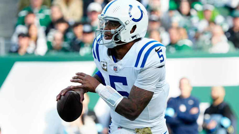 Colts' Anthony Richardson Near Depths of QB Ranks