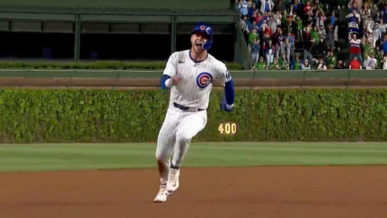 Cubs Player Celebrates Scoring Game-Winning Run Before Even Reaching ...