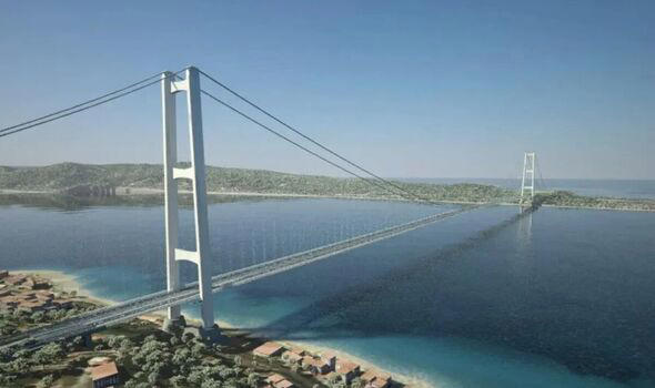 The incredible new £11bn suspension bridge that will be the world's longest