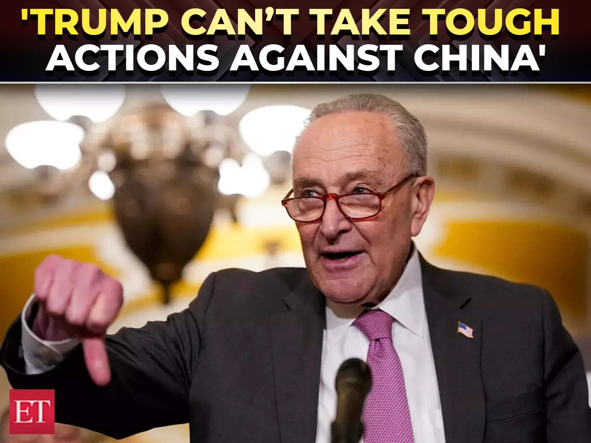 'Trump caved to Xi Jinping and CCP…': Schumer tears into US President ...