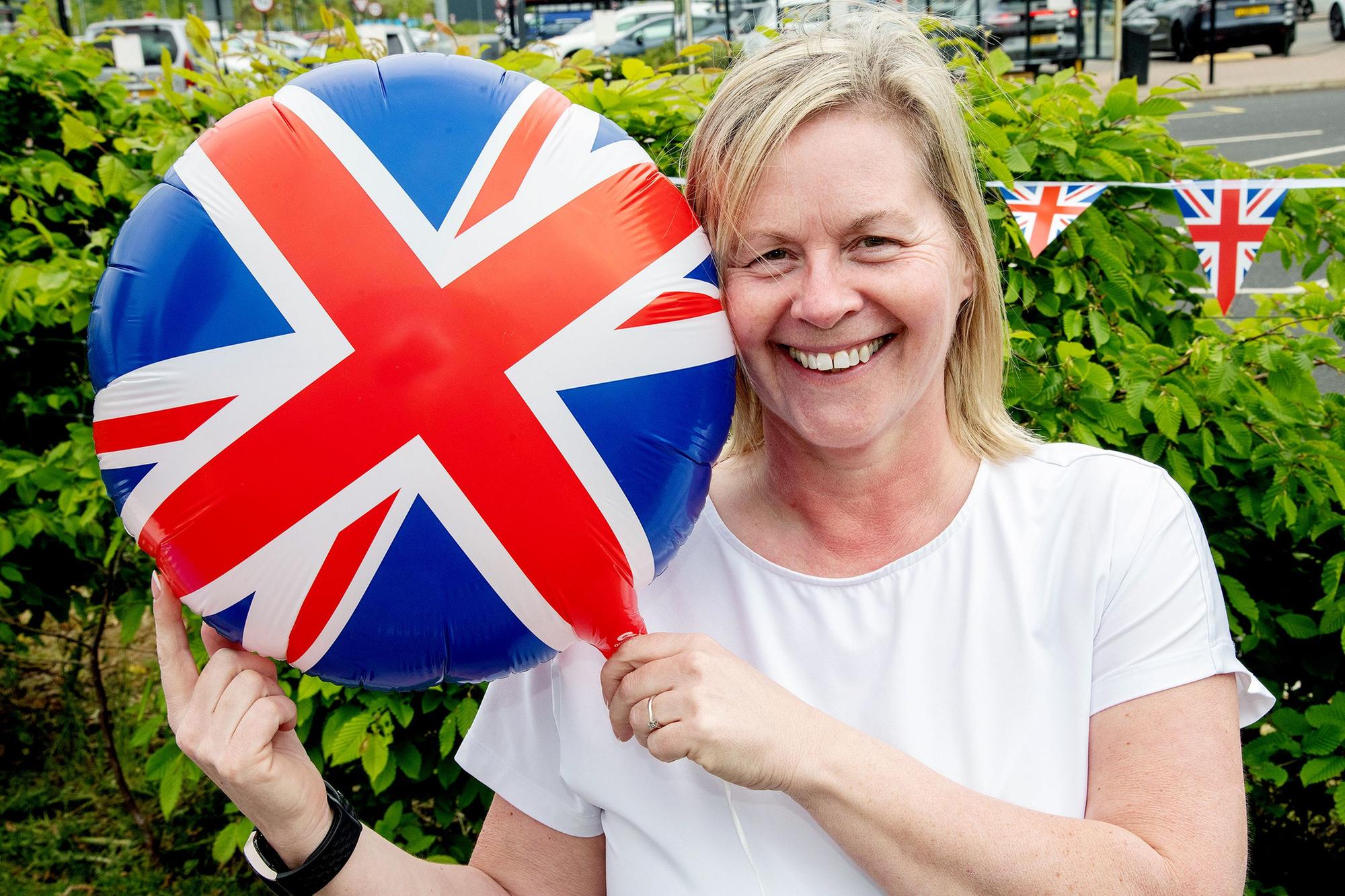 Employees at Amazon in Doncaster celebrate 80th anniversary of VE Day