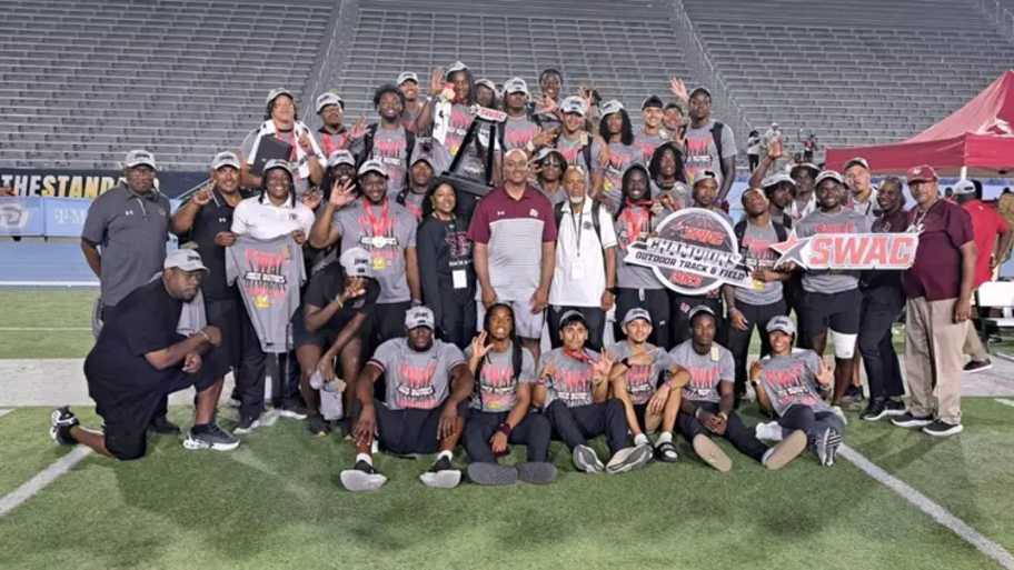 Texas Southern Men's Track Team: Back-to-Back SWAC Outdoor Champions
