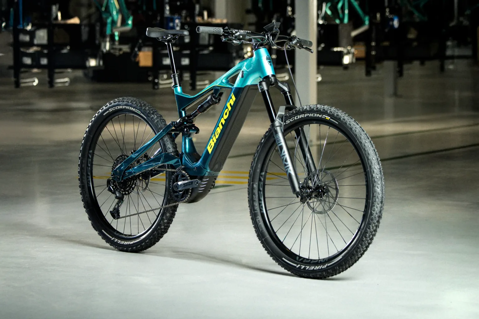 New Bianchi e-Vertic FX Trail eMTB Boasts More Power & More Travel