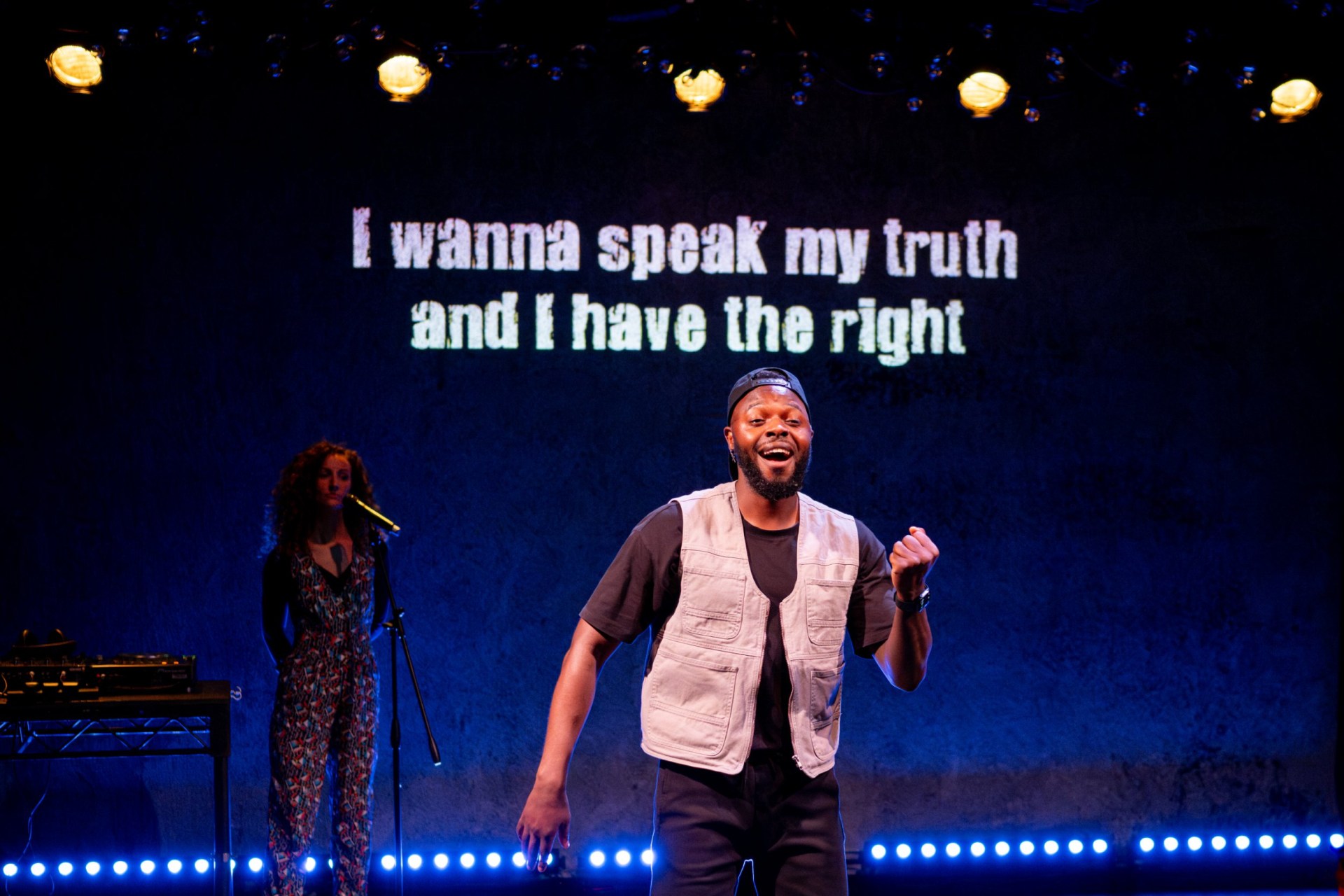 'I was deaf first then Black - now I tell my story on the stage'