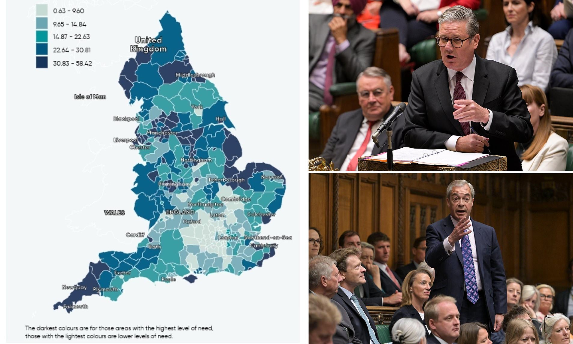 Labour to pump millions into 'left behind' areas where Reform won councils