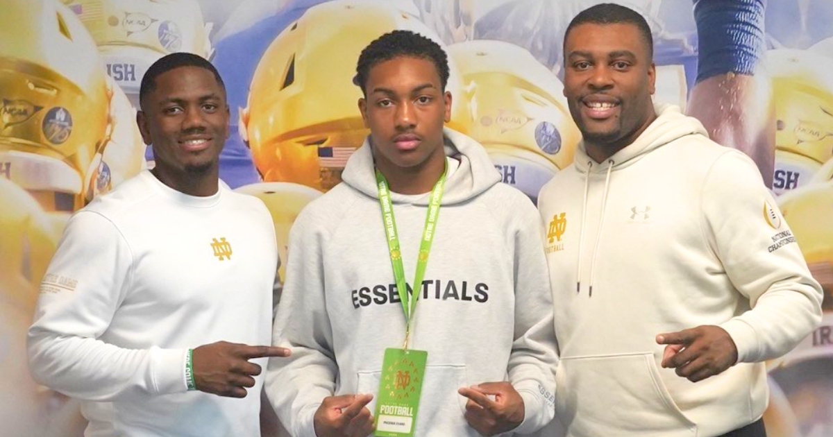 Elite 2028 CB raves about Notre Dame, scheduled for return visit