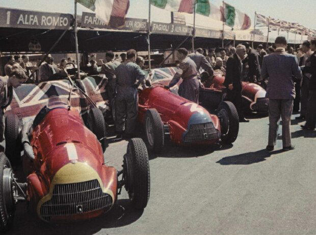 Video: Das erste Formel-1-Rennen 1950 in Silverstone - in Farbe!