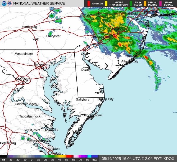 Coastal flood warning issued for Jersey Shore area
