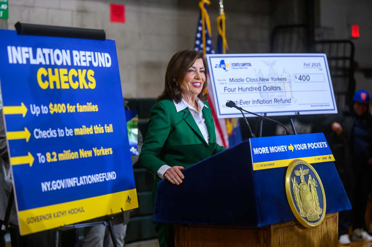 Up To $400 'Inflation Refund' Checks On Way To Millions Of NY ...