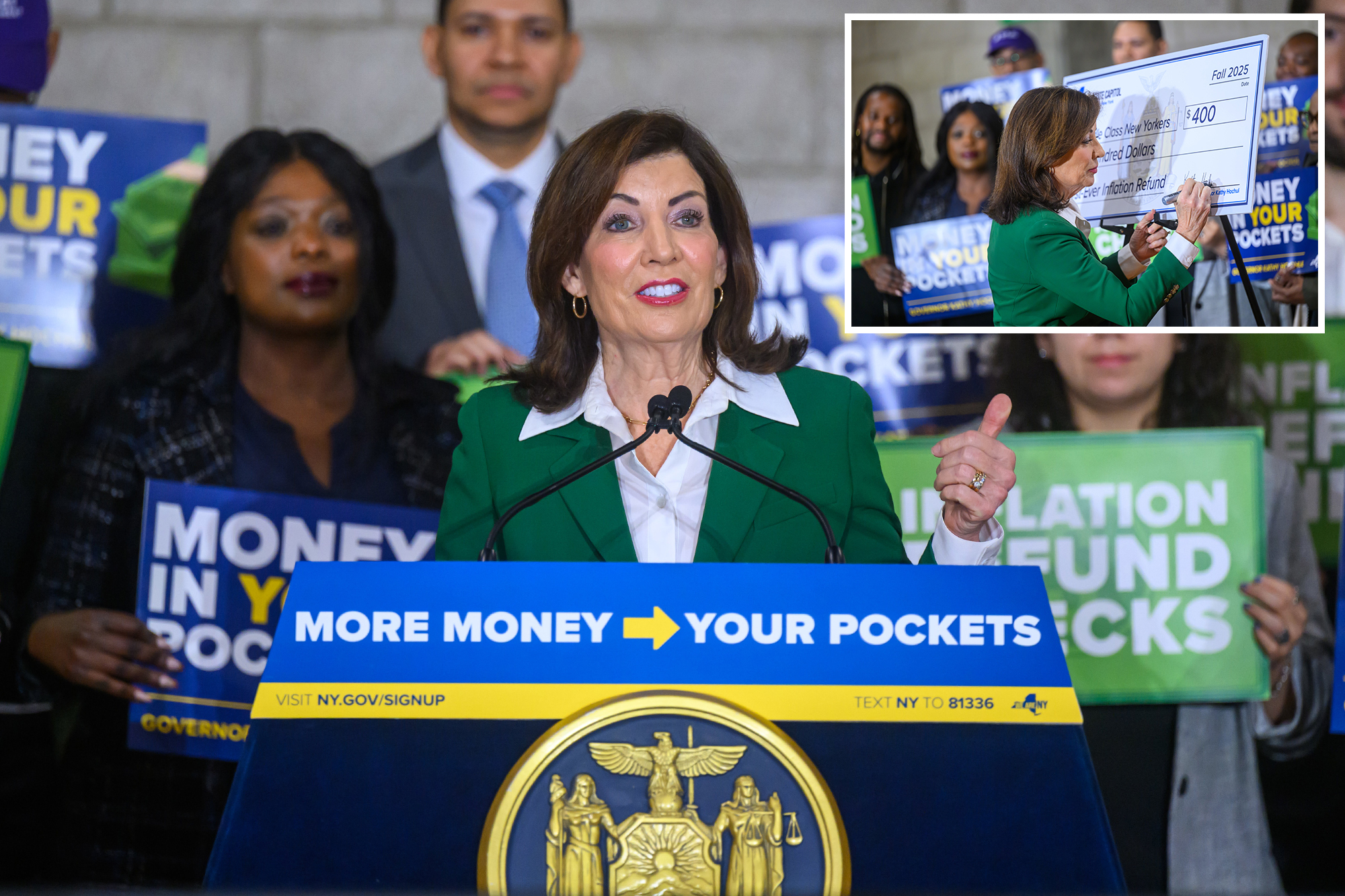 Here’s when New Yorkers can expect to get their inflation refund check