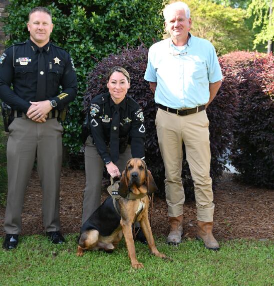 Brunswick County Sheriff’s Office welcomes K9 Bayard