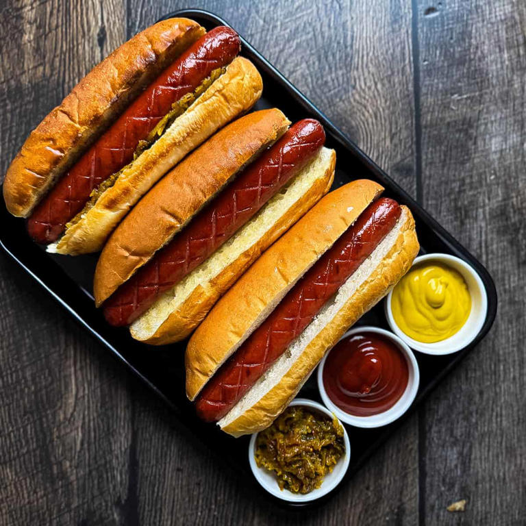 Traeger Smoked Hot Dogs