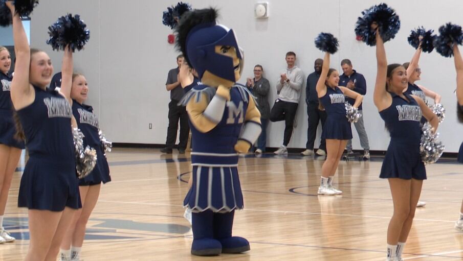 Meet ‘Sam’: Minot North introduces Sentinel mascot’s name