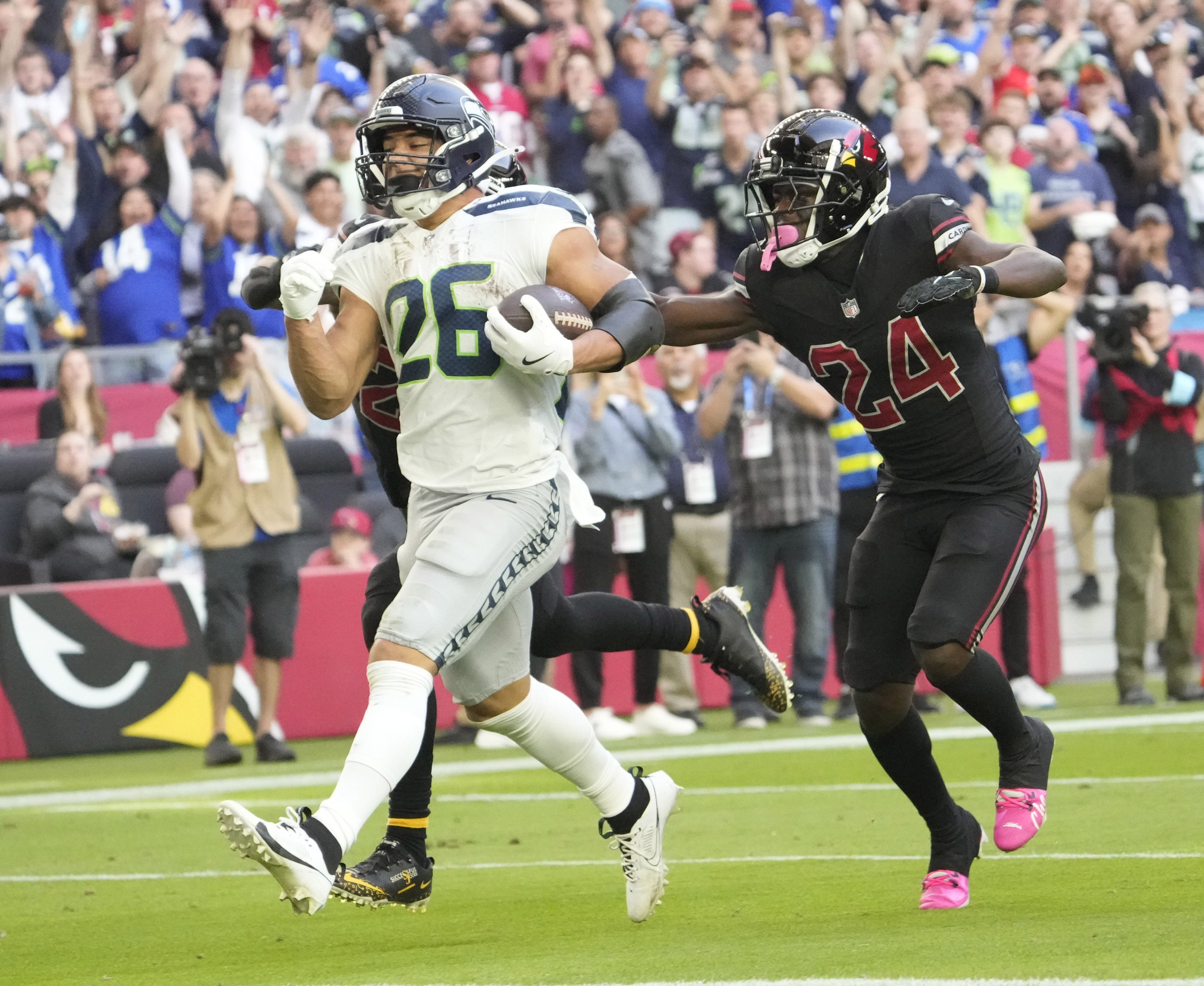 Can Zach Charbonnet be Seahawks' lead back this year?