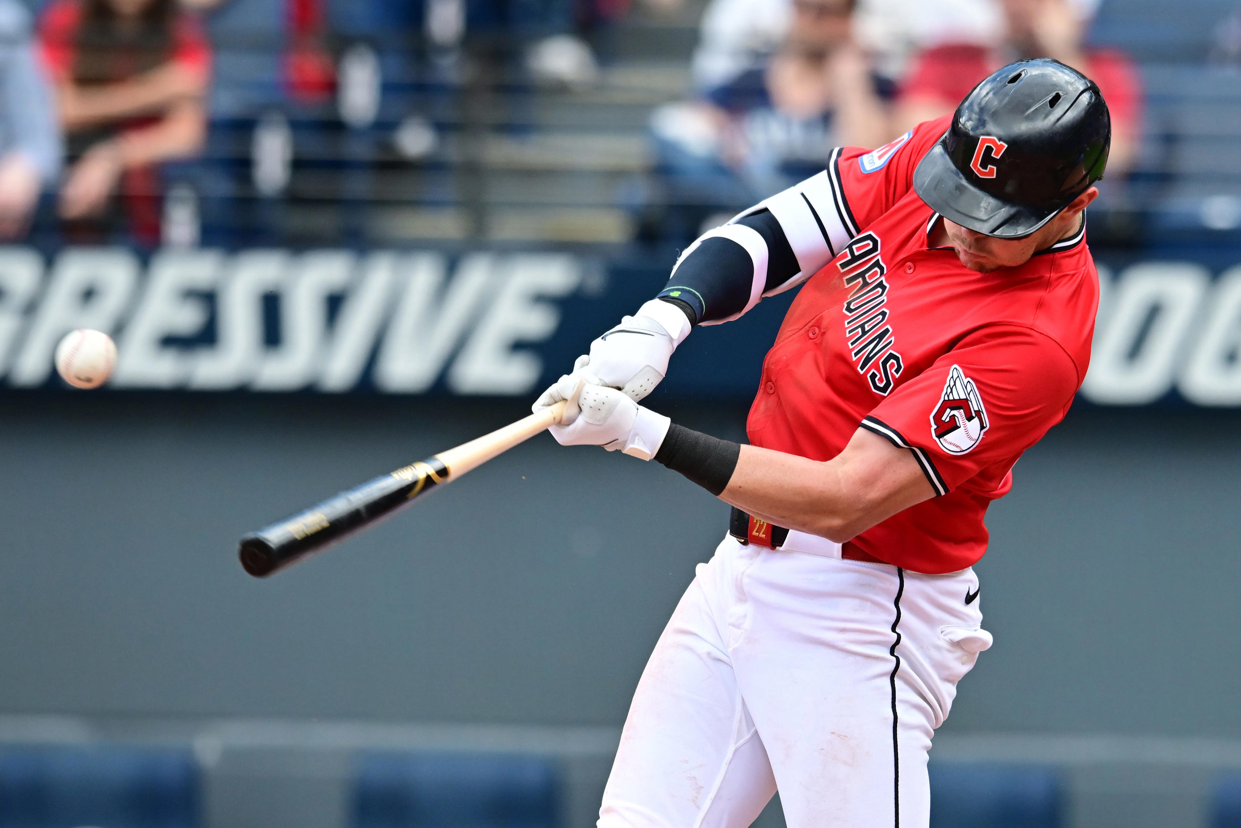 'He hits the ball really hard': Nolan Jones among MLB leaders in exit ...