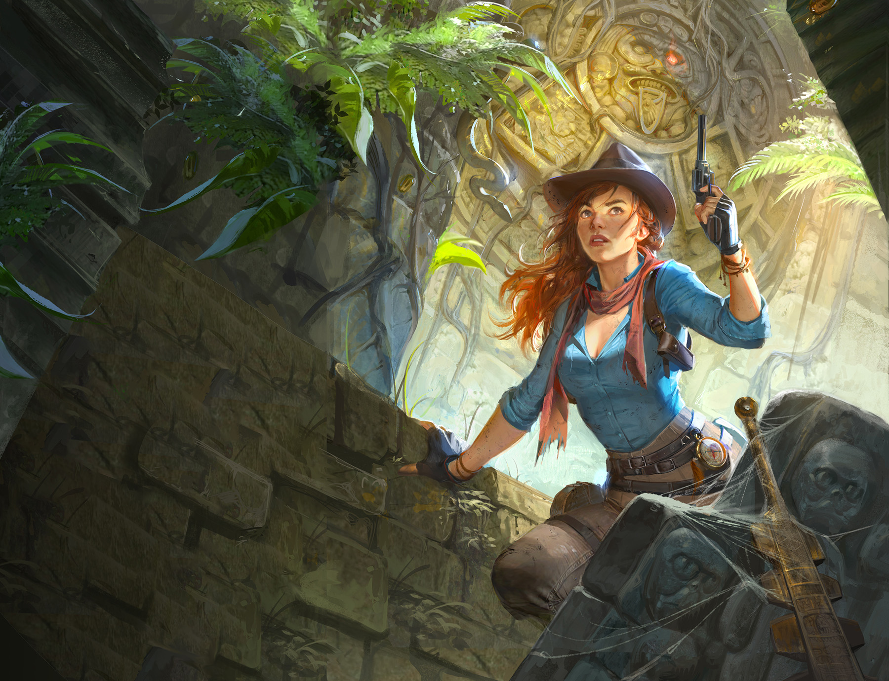 Play Indiana Jones or Lara Croft in the new TTRPG Outgunned Adventure