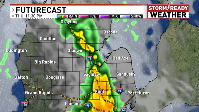 Dangerous nighttime severe storms possible Late Thursday