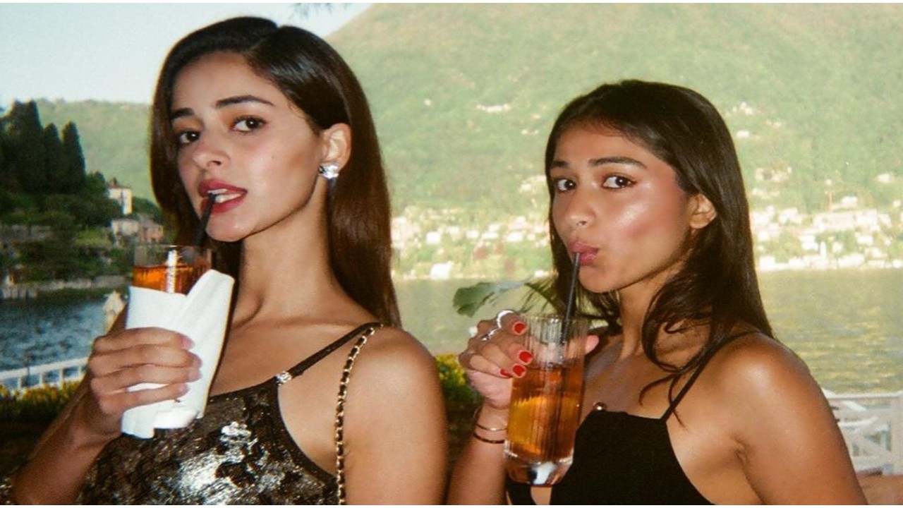 Ananya Panday and sister Rysa are each other's photocopies in ‘postcards’ from Lake Como; fans ...