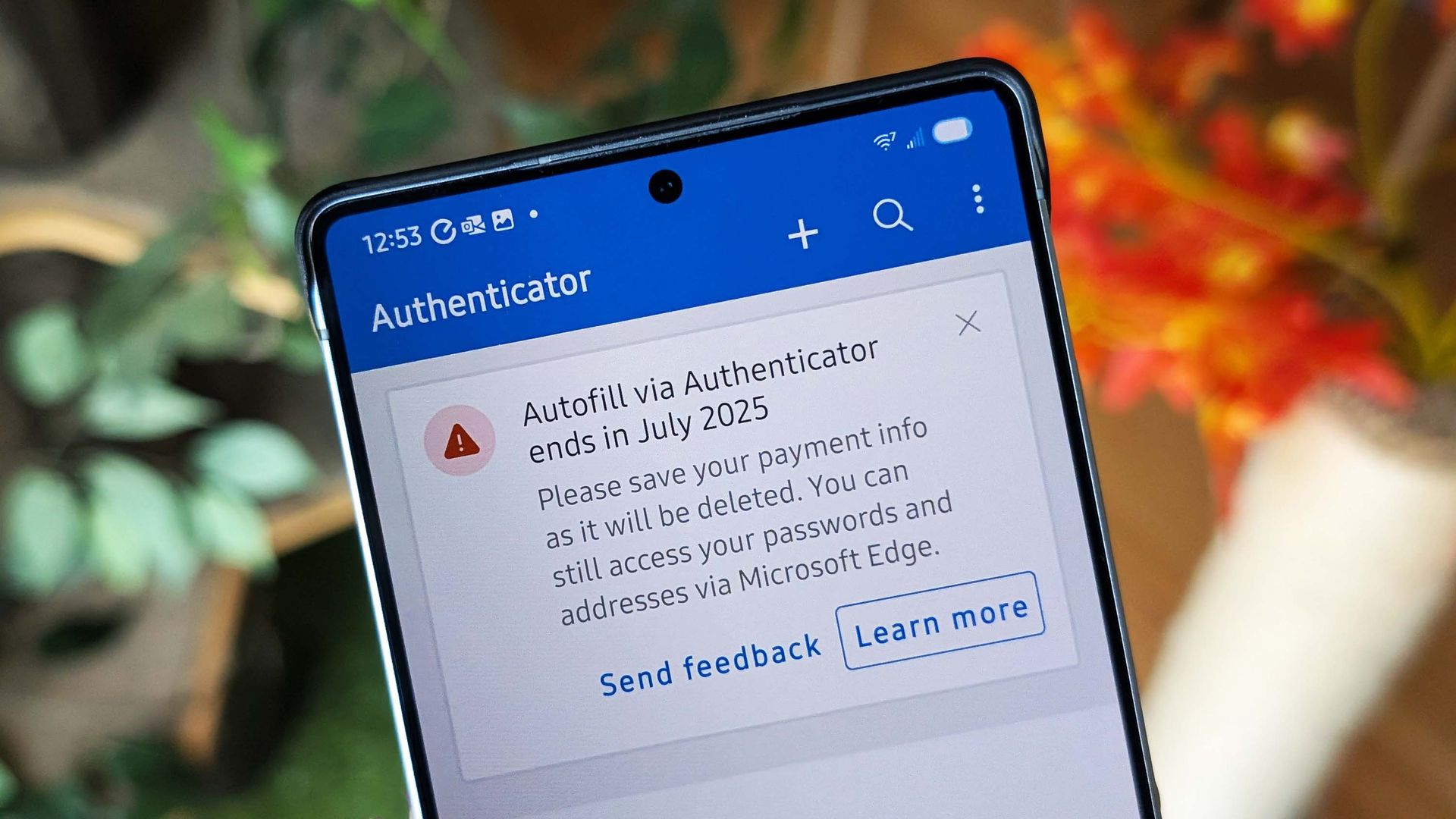 Microsoft Authenticator is losing autofill but the tech giant already ...